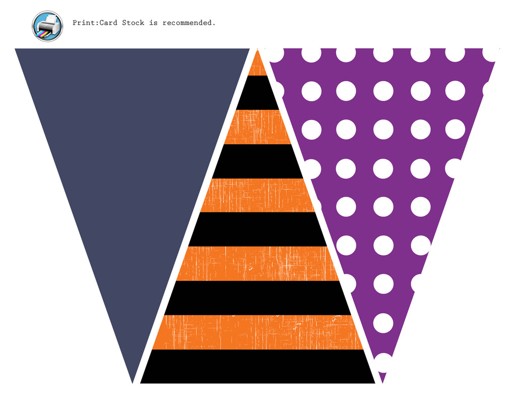 Black Cat Halloween Pennant Banner - DIY Printable Banner – CraftyKizzy