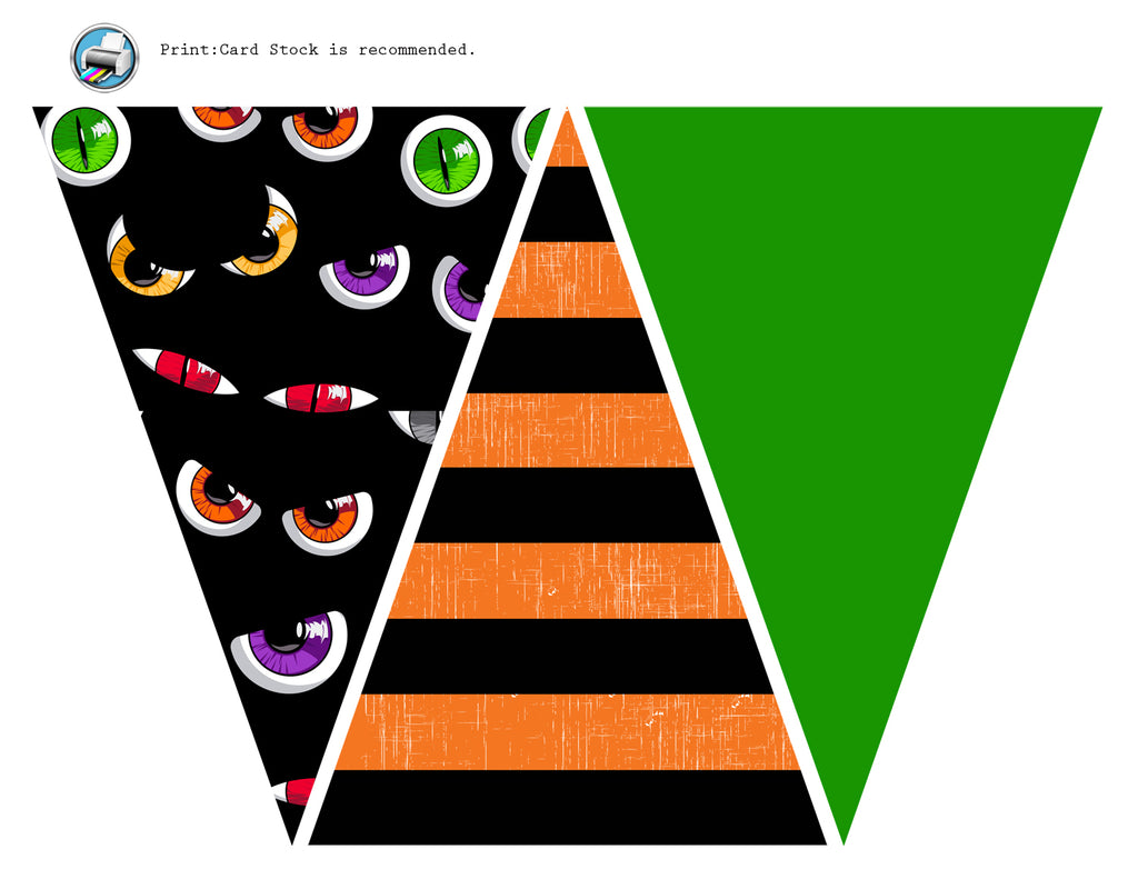 Black Cat Halloween Pennant Banner - DIY Printable Banner – CraftyKizzy